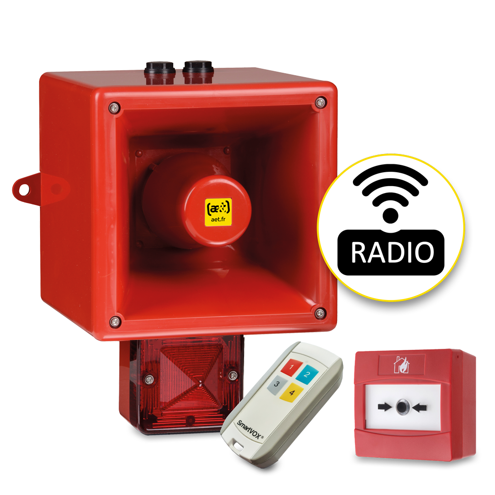 WIRELESS INDUSTRIAL ALERT SIREN | SMARTVOX®